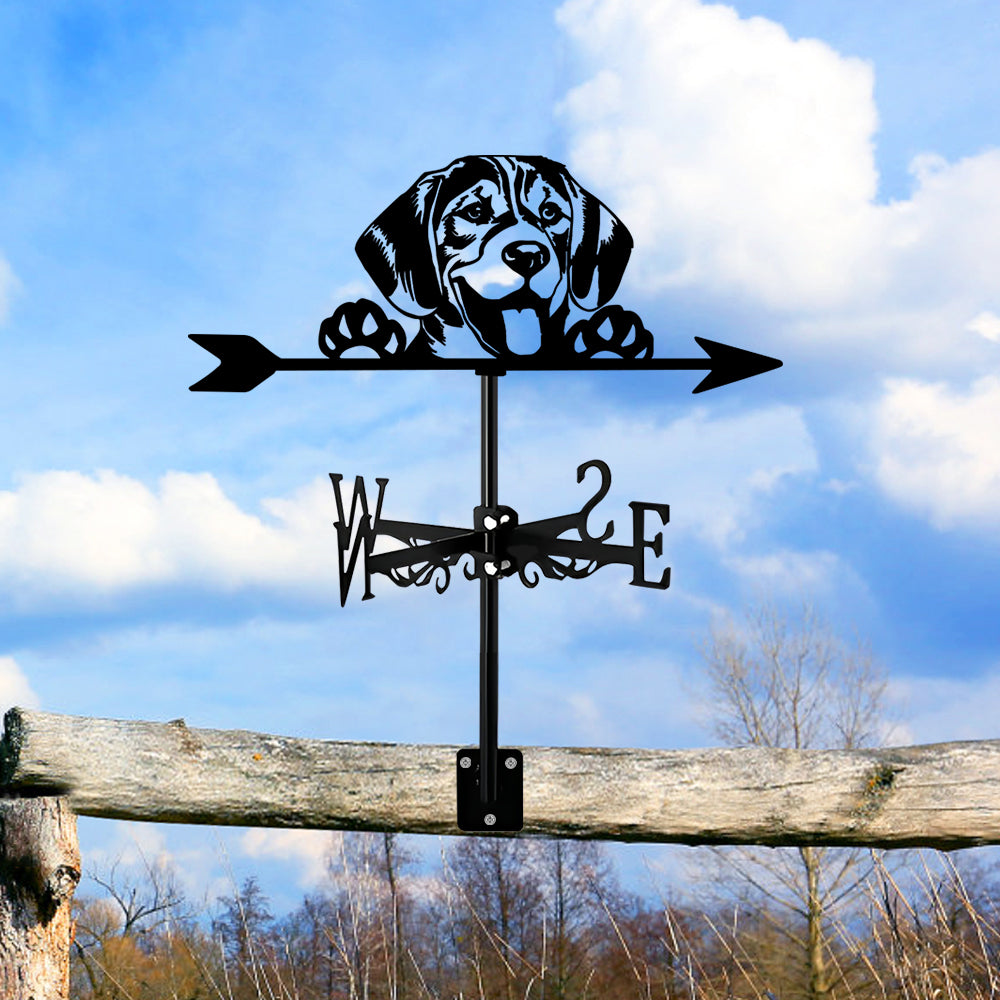 Beagle Dog Stainless Steel Weathervane – Beckymetal.com