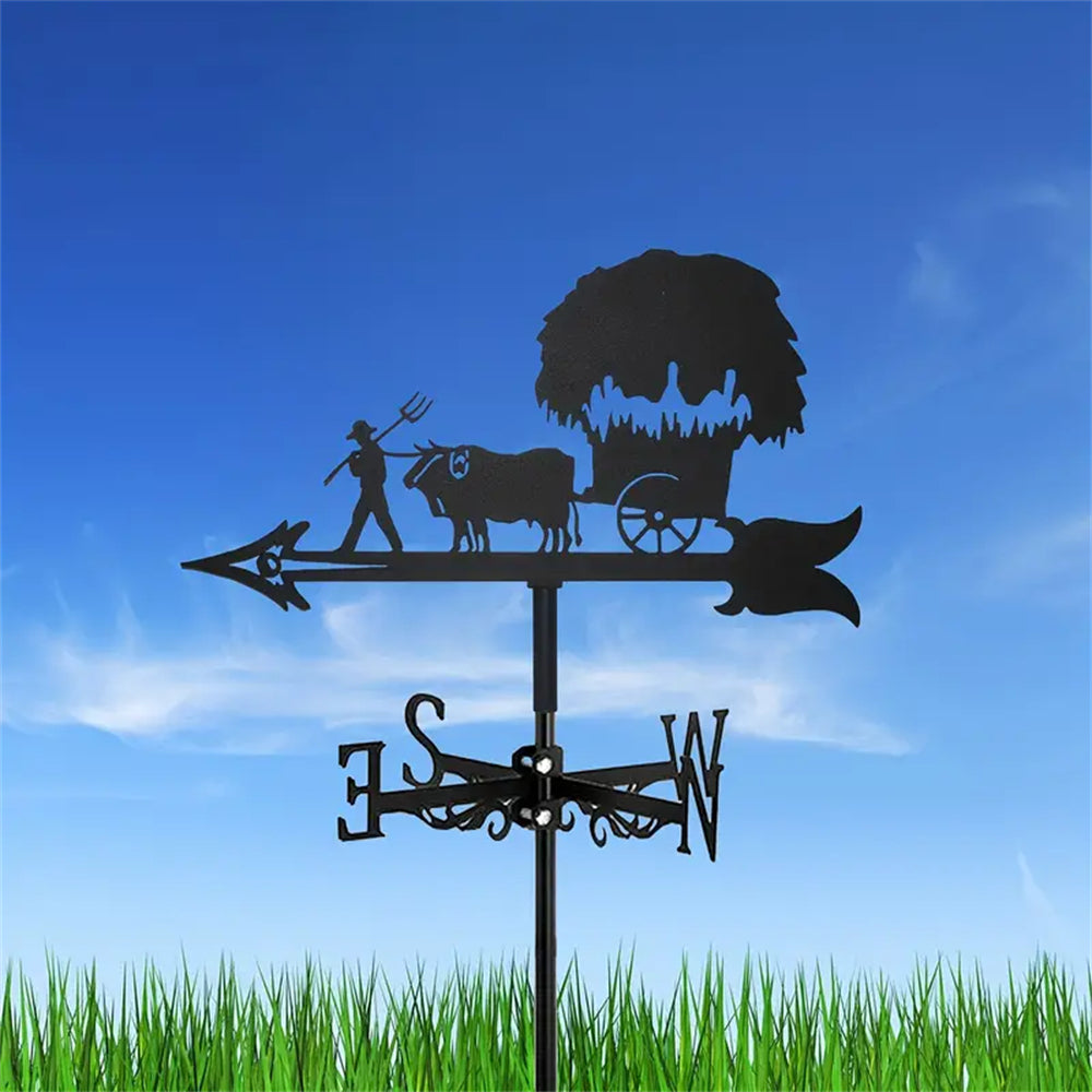 Farm Work Stainless Steel Weathervane – Beckymetal.com