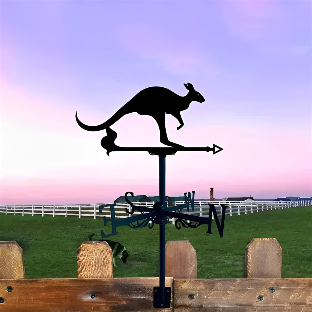 Kangaroo Stainless Steel Weathervane – Beckymetal.com