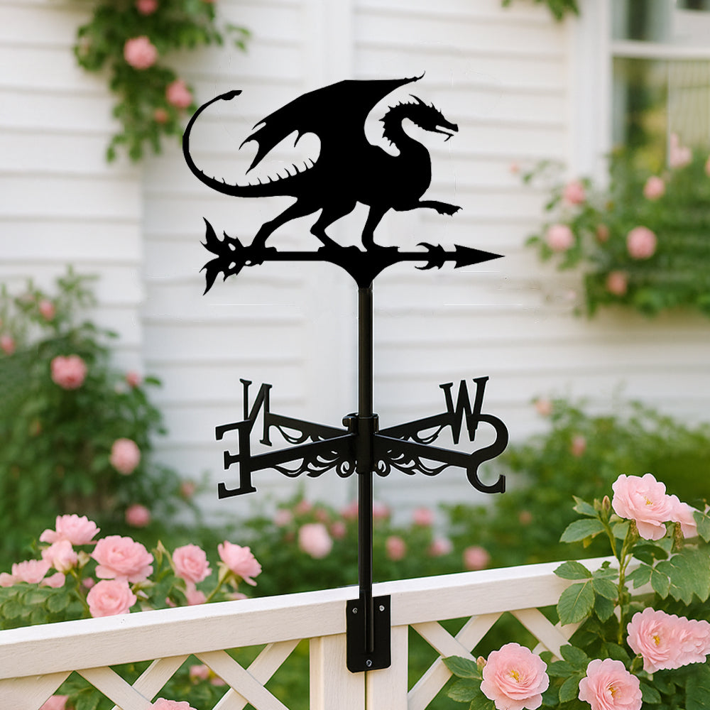 Dragon Stainless Steel Weathervane – Beckymetal.com