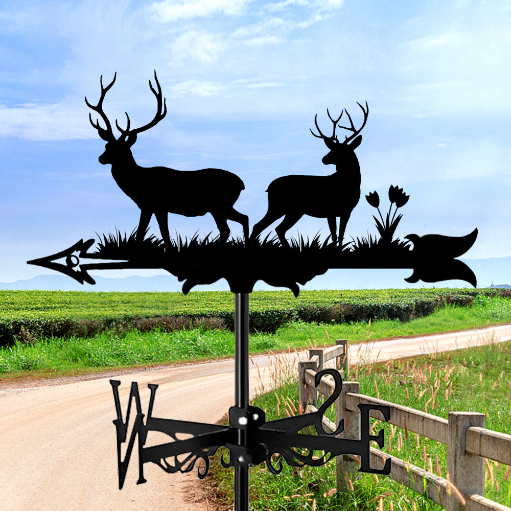 Deer Stainless Steel Weathervane – Beckymetal.com