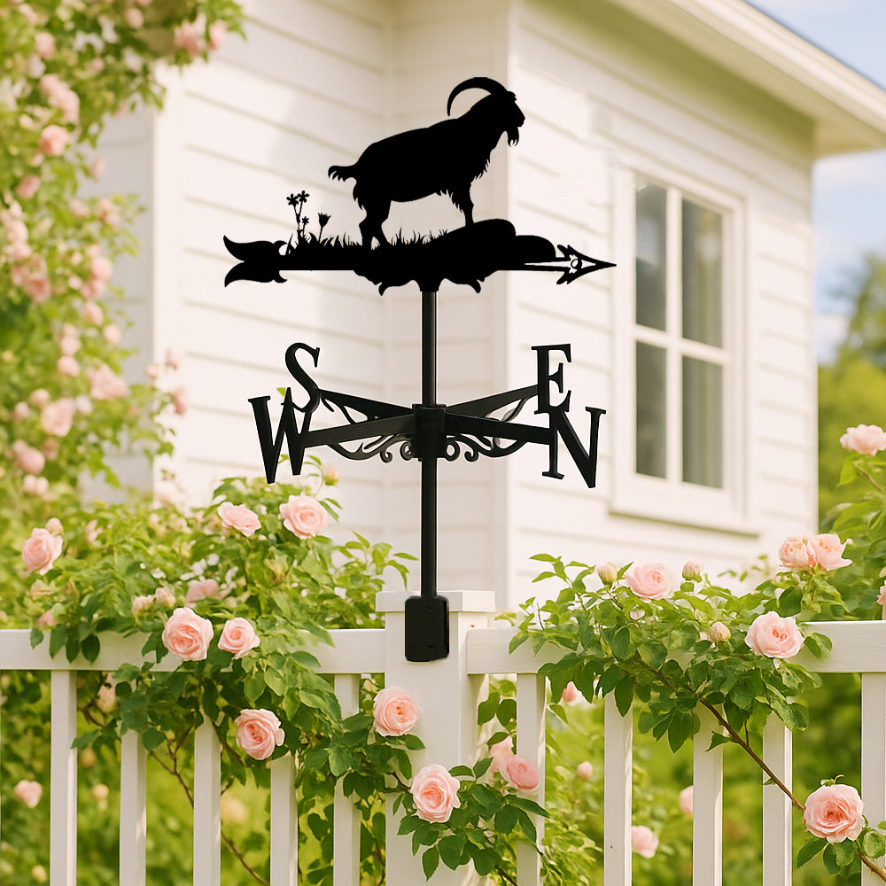 Goat Stainless Steel Weathervane – Beckymetal.com