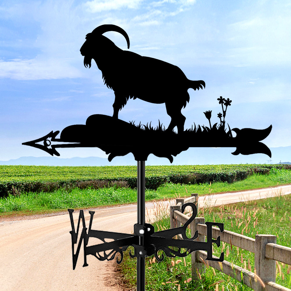 Goat Stainless Steel Weathervane – Beckymetal.com