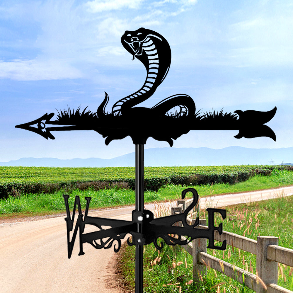 Cobra Stainless Steel Weathervane – Beckymetal.com