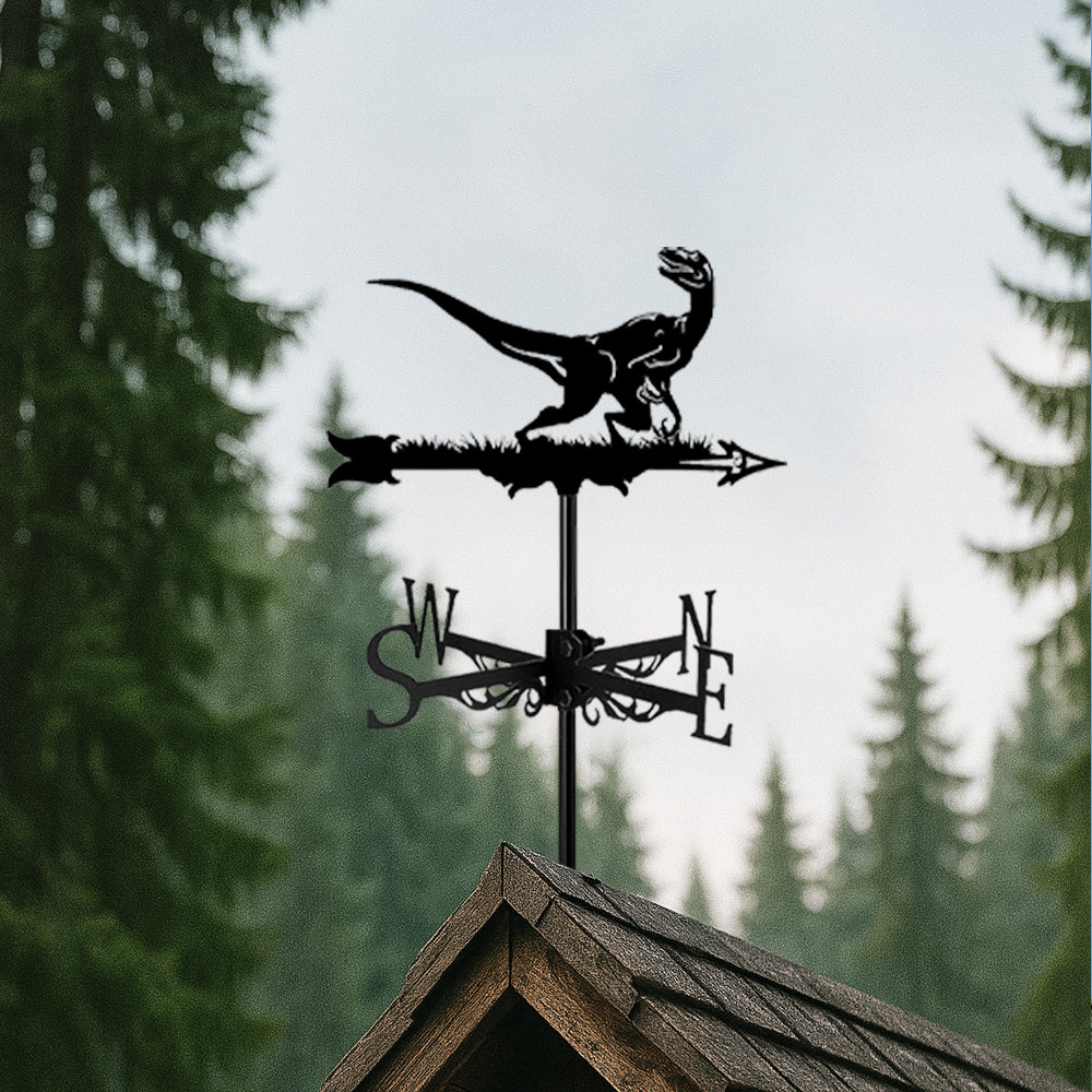 Velociraptor Stainless Steel Weathervane – Beckymetal.com