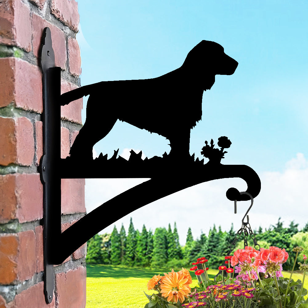 Cocker Spaniel Dog Metal Hanging Bracket Plant Stand – Beckymetal.com