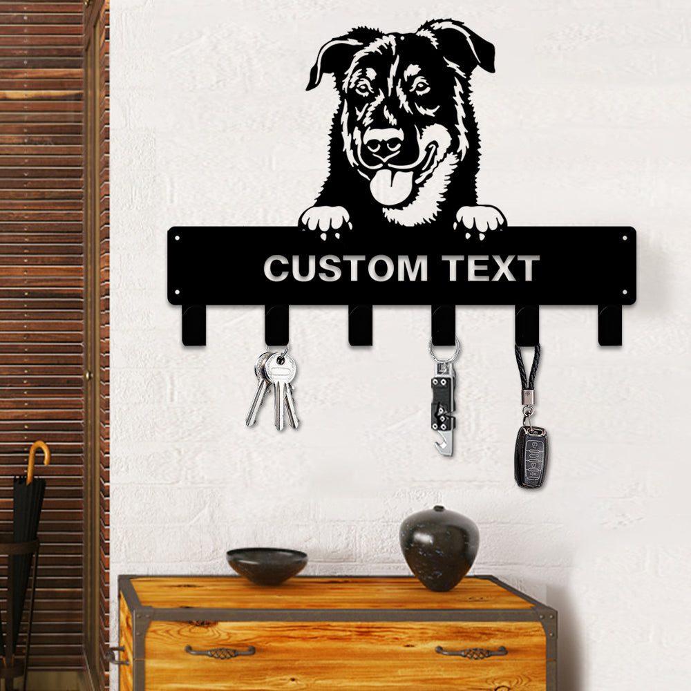 Beauceron Dog Custom Metal Key Holder – Beckymetal.com