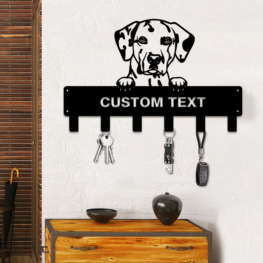 Dalmatian Dog Custom Metal Key Holder – Beckymetal.com