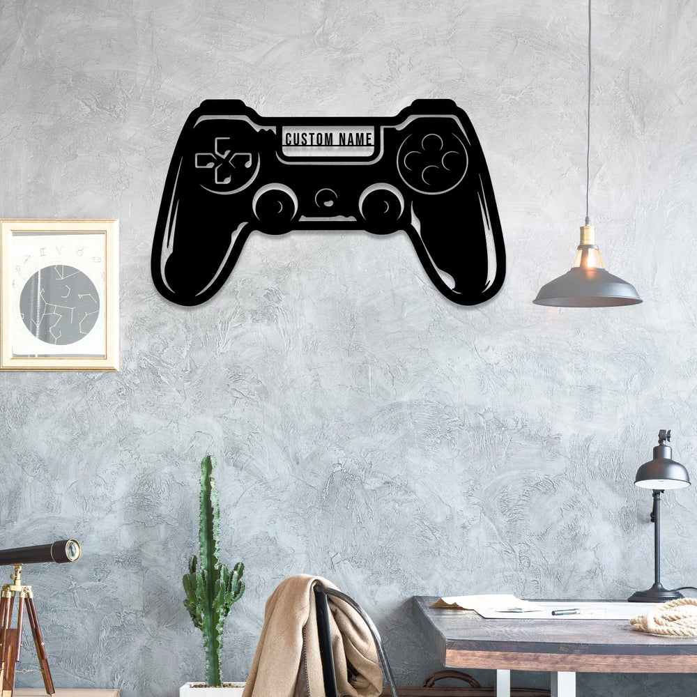 Custom Video Game Room Sign Metal Wall Art Decoration – Beckymetal.com