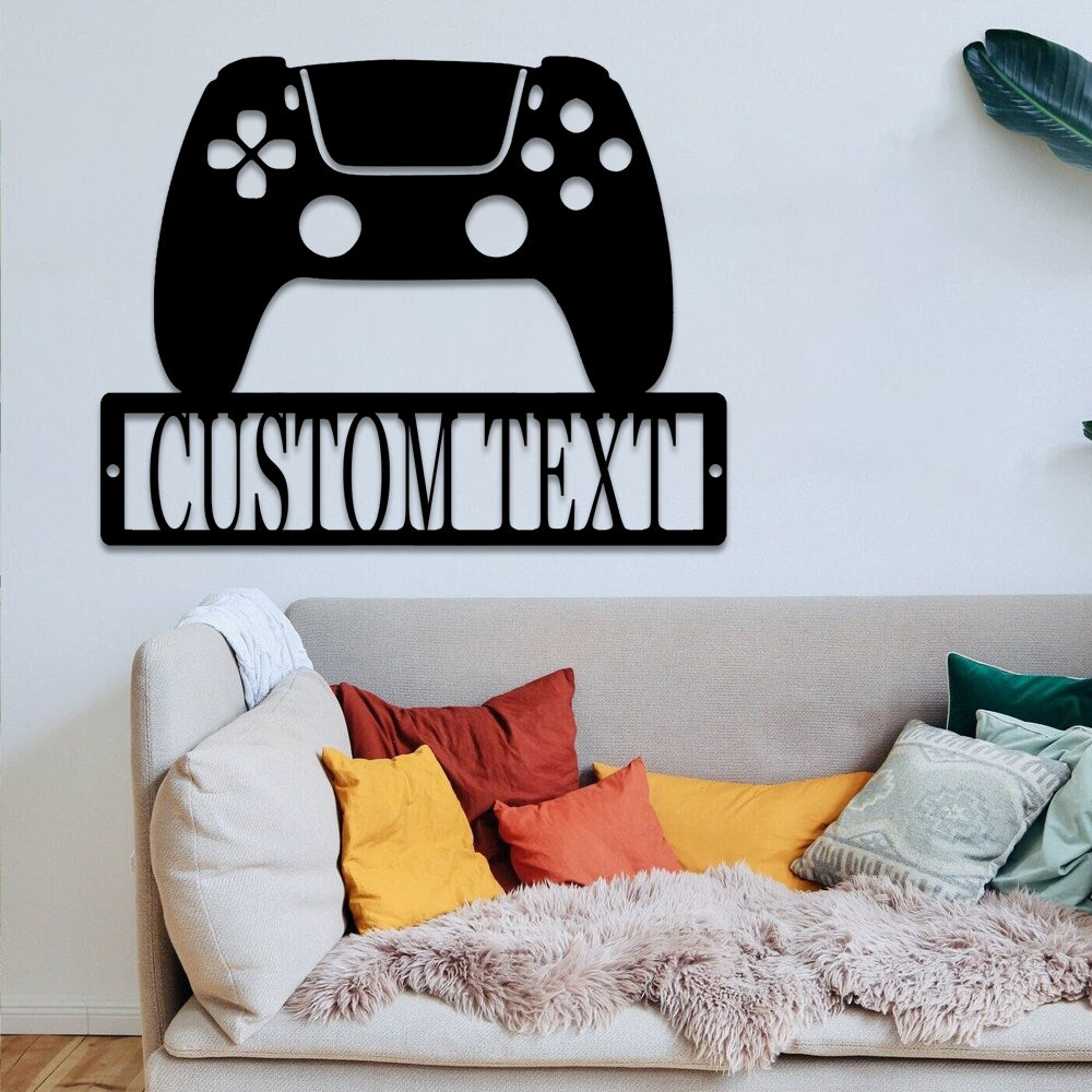 Custom Game Room Sign Metal Wall Art Decoration – Beckymetal.com
