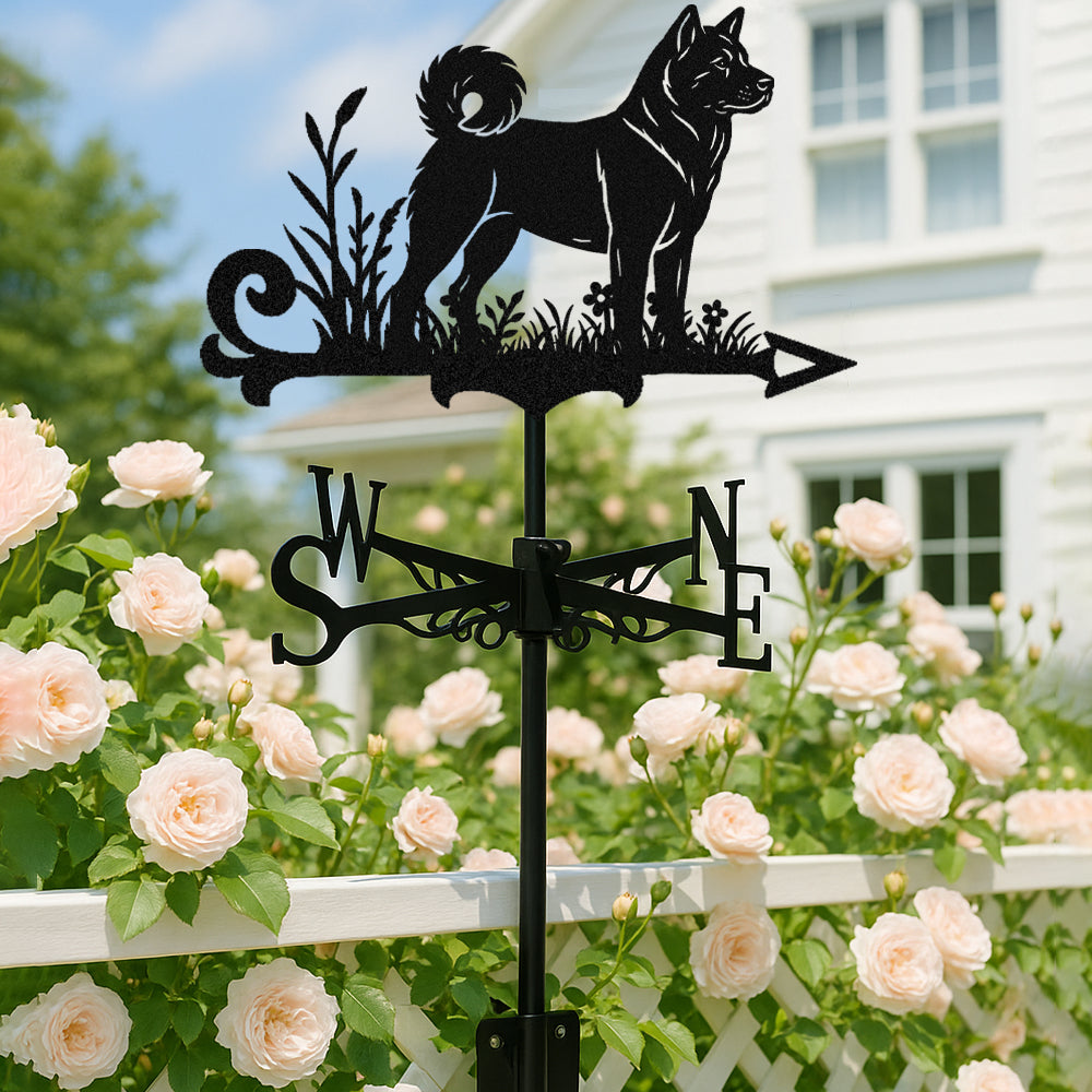 Akita Stainless Steel Weathervane – Beckymetal.com