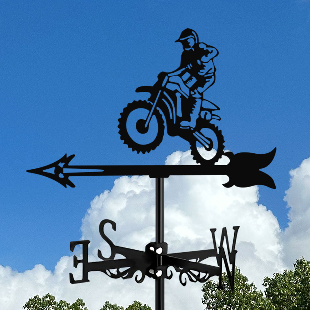 Motorcycle Racing Stainless Steel Weathervane – Beckymetal.com