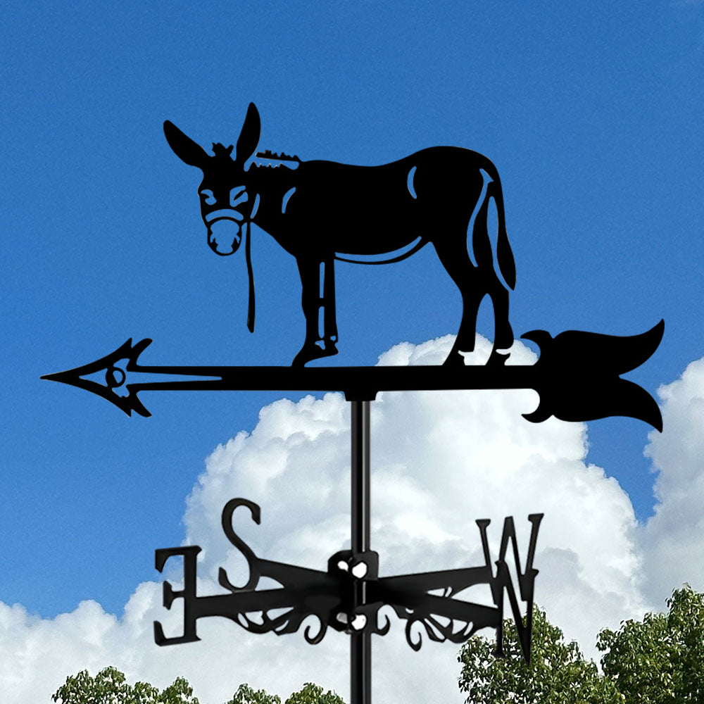 Donkey Stainless Steel Weathervane – Beckymetal.com