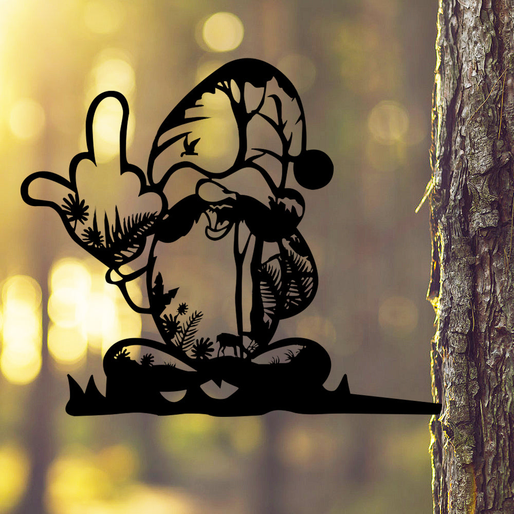 Dwarf Metal Tree Decorations Outdoor Metal Garden Art – Beckymetal.com